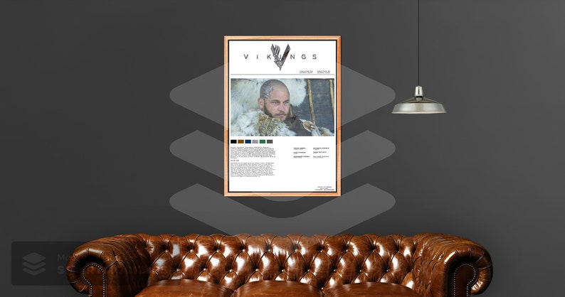 Ragnar Lothbrok Poster, Vikings, Wall Art, Wall Decor - Etsy