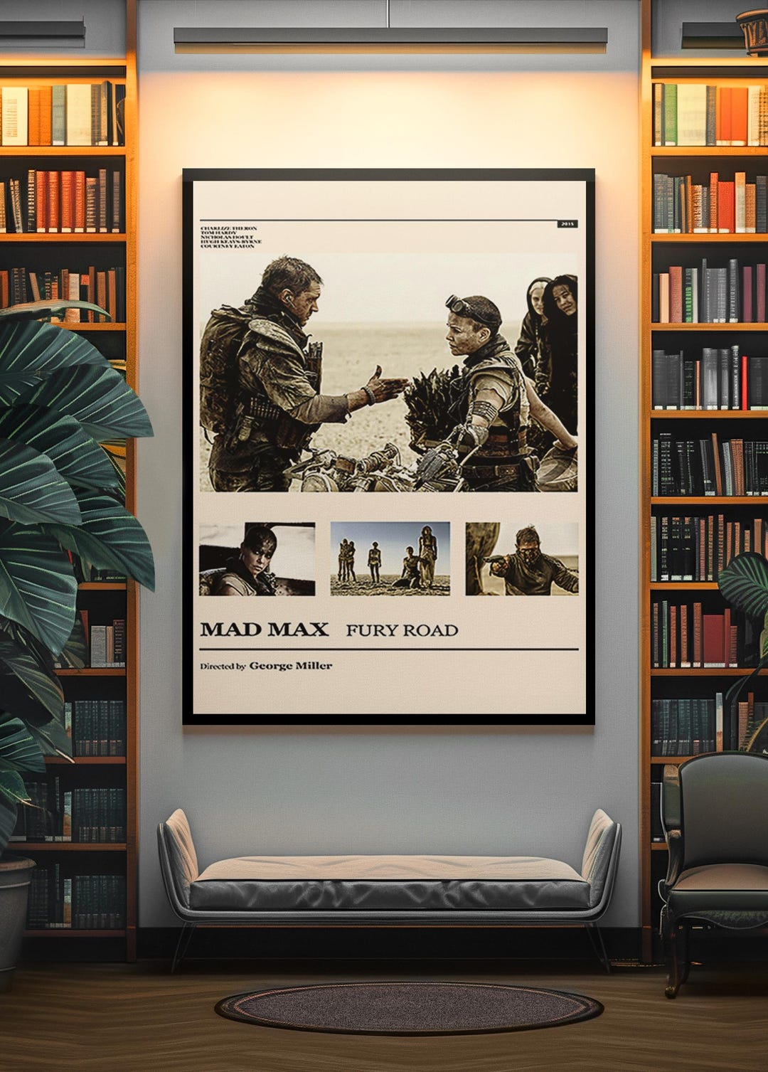 Mad Max: Fury Road Poster, Paper Poster, Mad Max, Tom Hardy, Furiosa ...