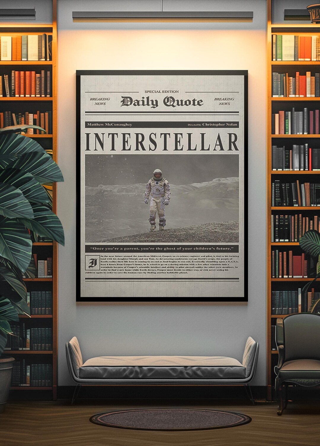Interstellar, Interstellar Movie Poster, Matthew Mcconaughey ...
