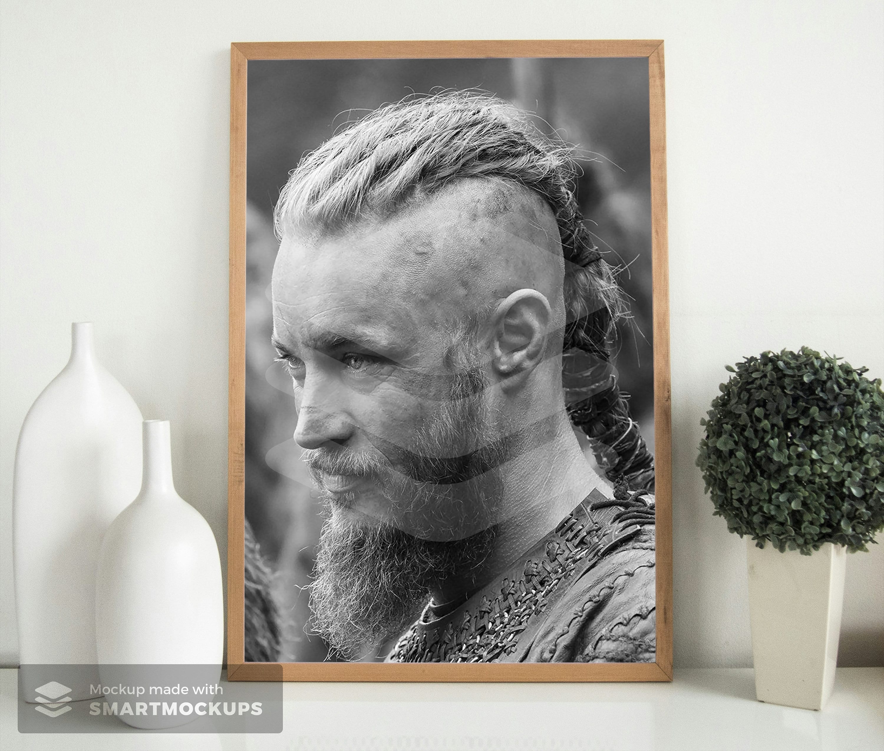 Ragnar Lothbrok Poster, Vikings, Wall Art, Wall Decor - Etsy