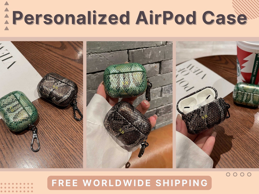 Snake AirPod Case Personalized Airpods Case Unique AirPod Cover Gift ...