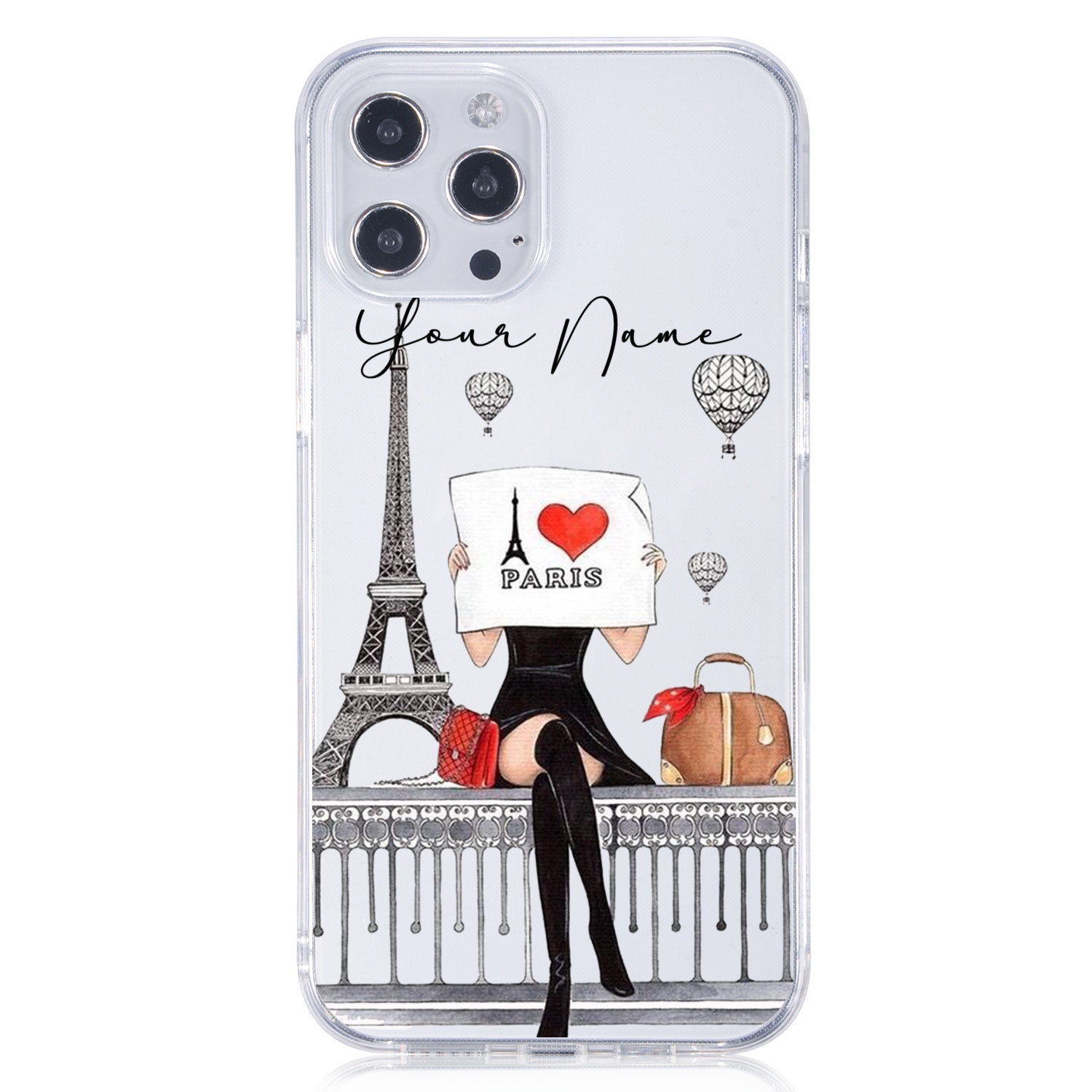 Travel Personalized iPhone Case Custom iPhone Cover Name - Etsy