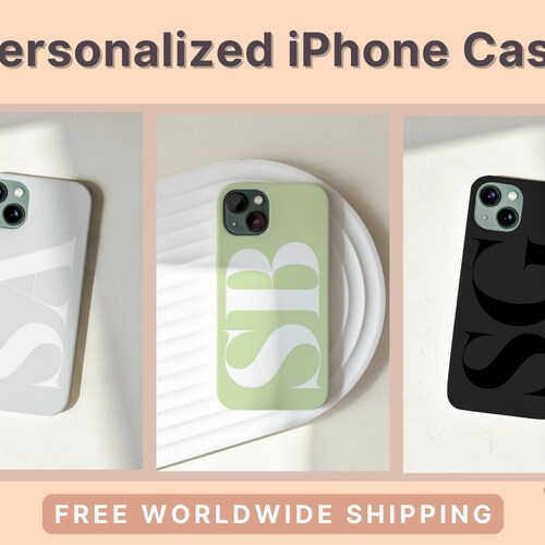 Personalized Name Iphone Case Custom Crossbody Phone Cover - Etsy