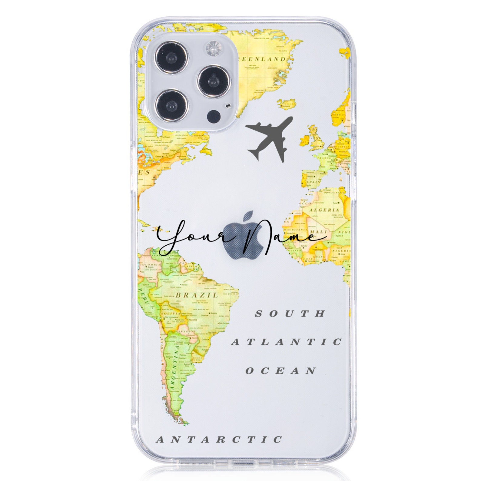 Travel Personalized iPhone Case Custom iPhone Cover Name - Etsy