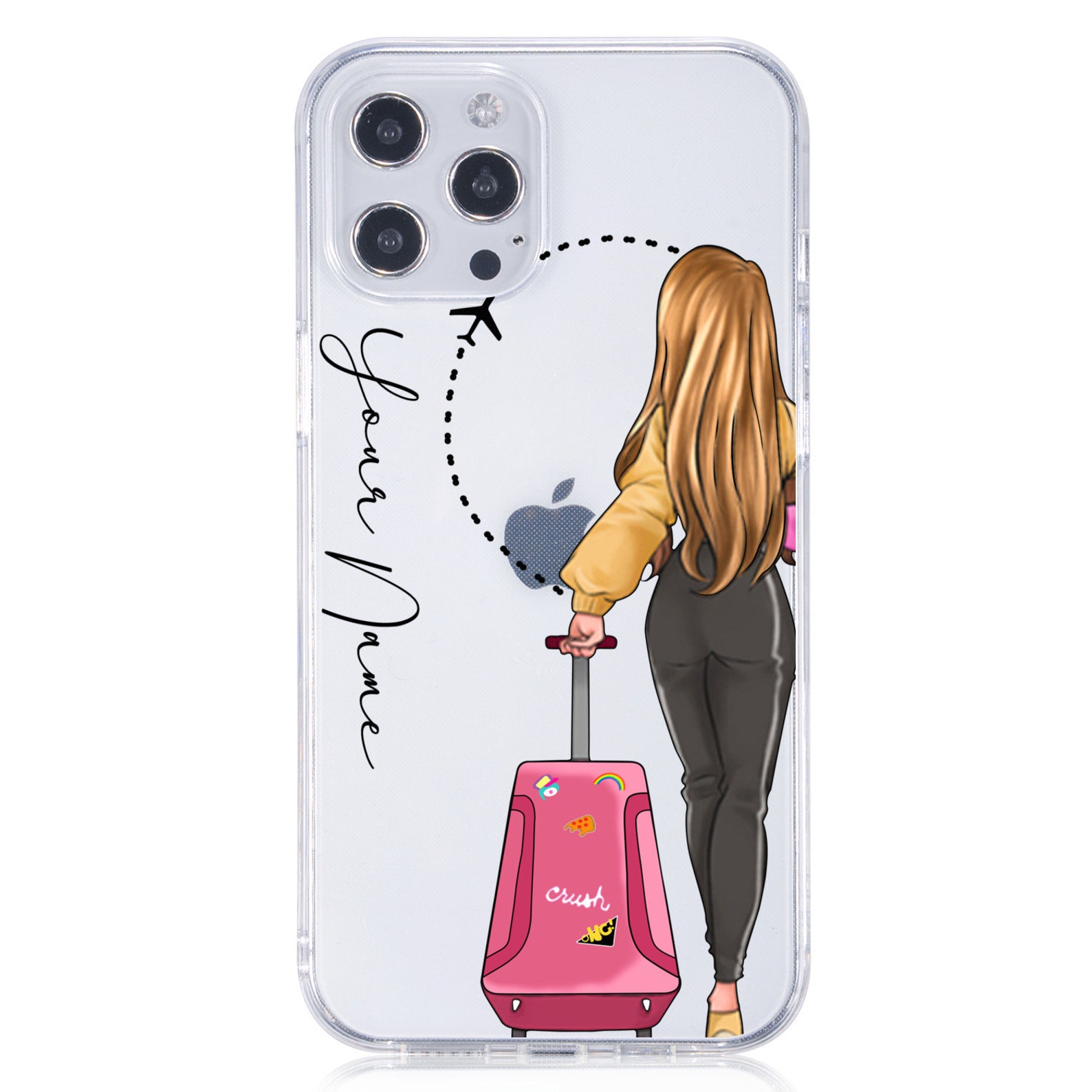 Travel Personalized iPhone Case Custom iPhone Cover Name - Etsy