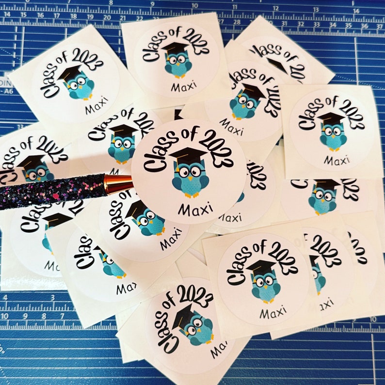 Graduation Favor Sticker Class of 2023 Favor Stickers Custom Favor ...