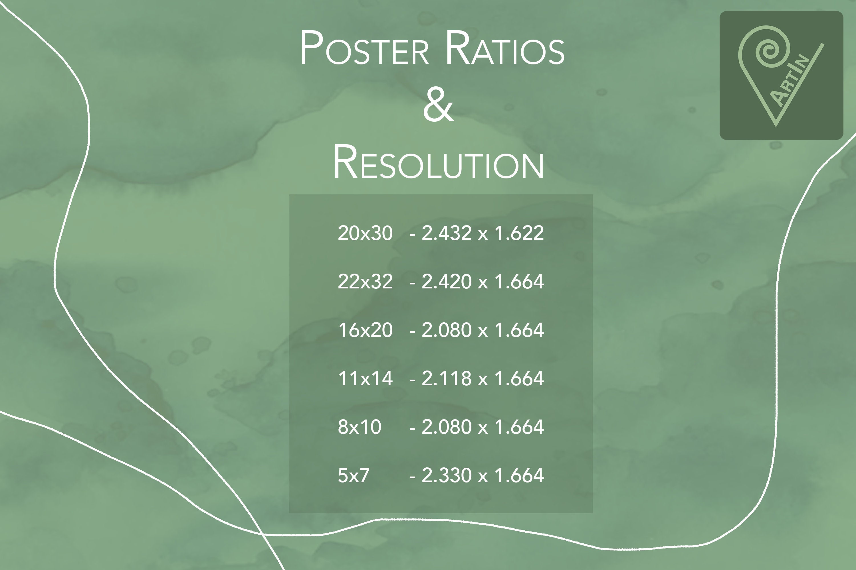 Digital Download Desert Landscape Poster Aquarell / Watercolor - Etsy