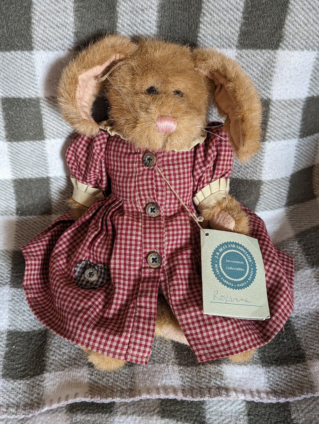 Vintage Boyds Rabbit Roxanne - Etsy