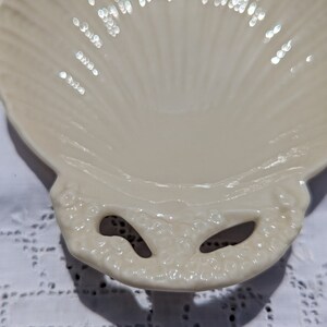 Pair of Vintage Belleek Shell Dishes in Shell Shape - Etsy
