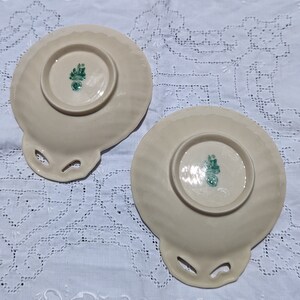 Pair of Vintage Belleek Shell Dishes in Shell Shape - Etsy