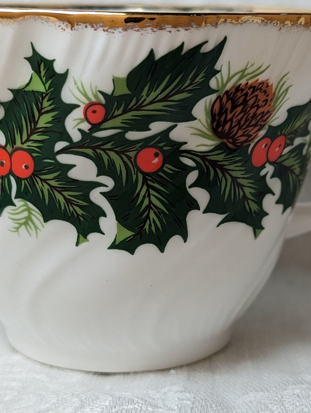 Vintage Cotswold Style in Yuletide Pattern by Rosina China Co. - Etsy
