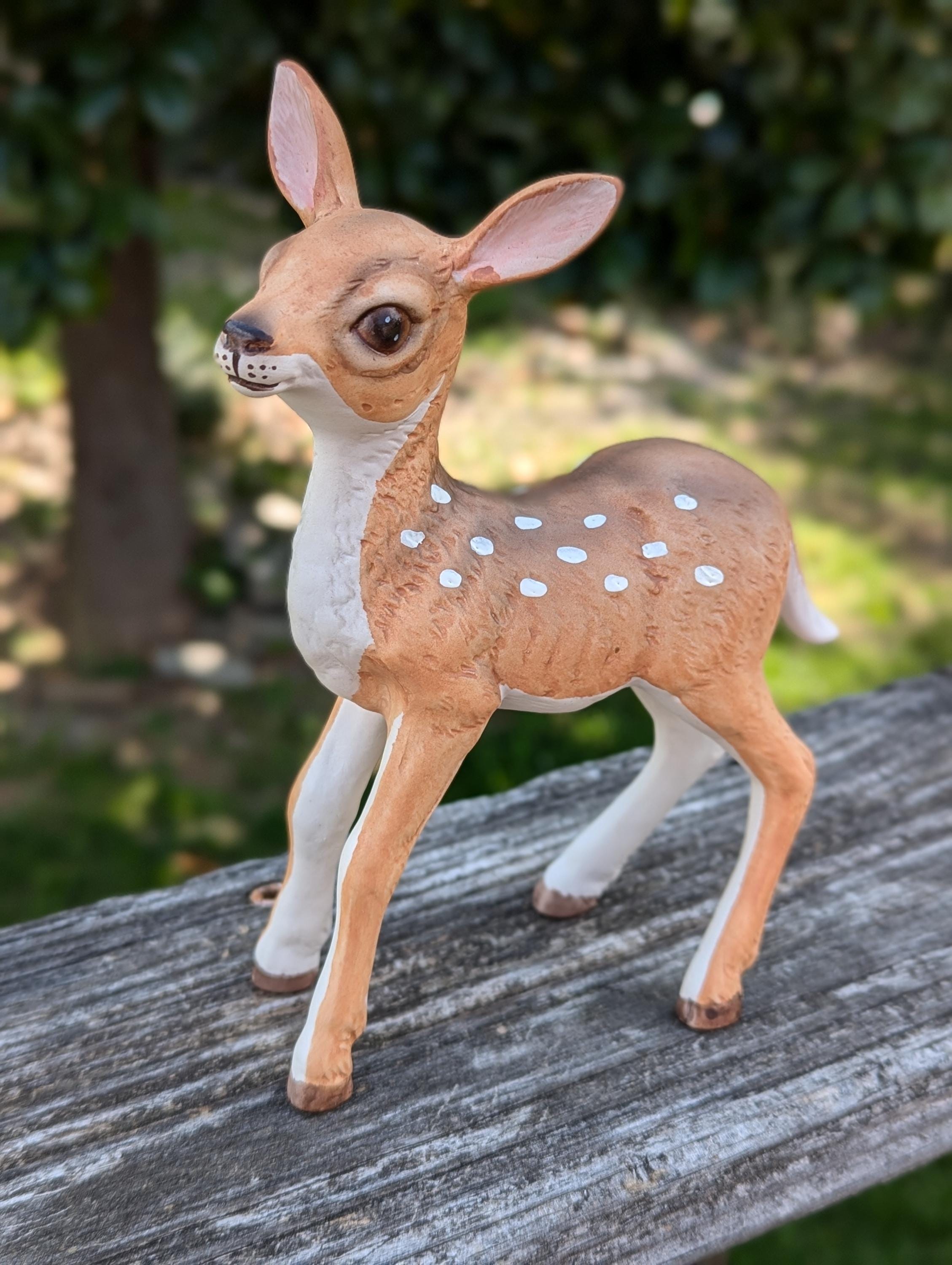 Vintage Ceramic Deer by Uctci Japan - Etsy