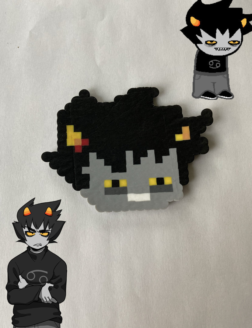 Karkat Vantas Homestuck Perler Bead - Etsy