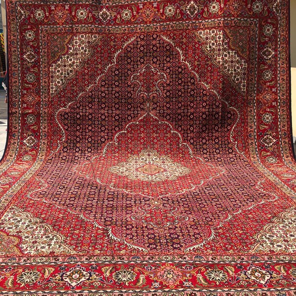 Tabriz Mahi Rug - Etsy