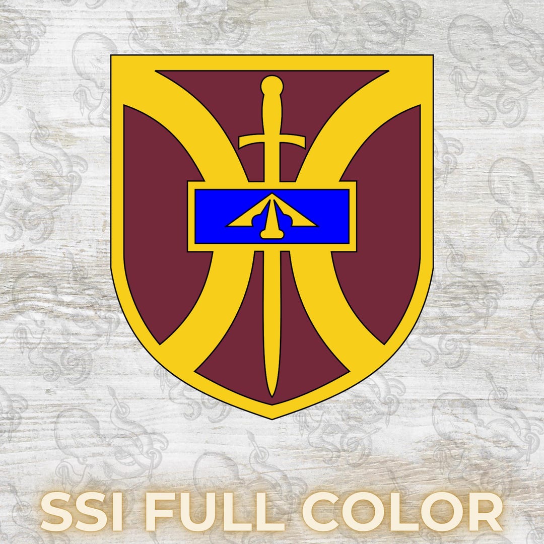 916th Support Brigade SSI + DUI, Digital, SVG - Etsy