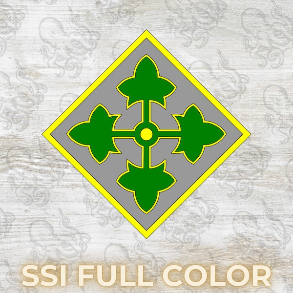 4th Infantry Division Svg - Etsy