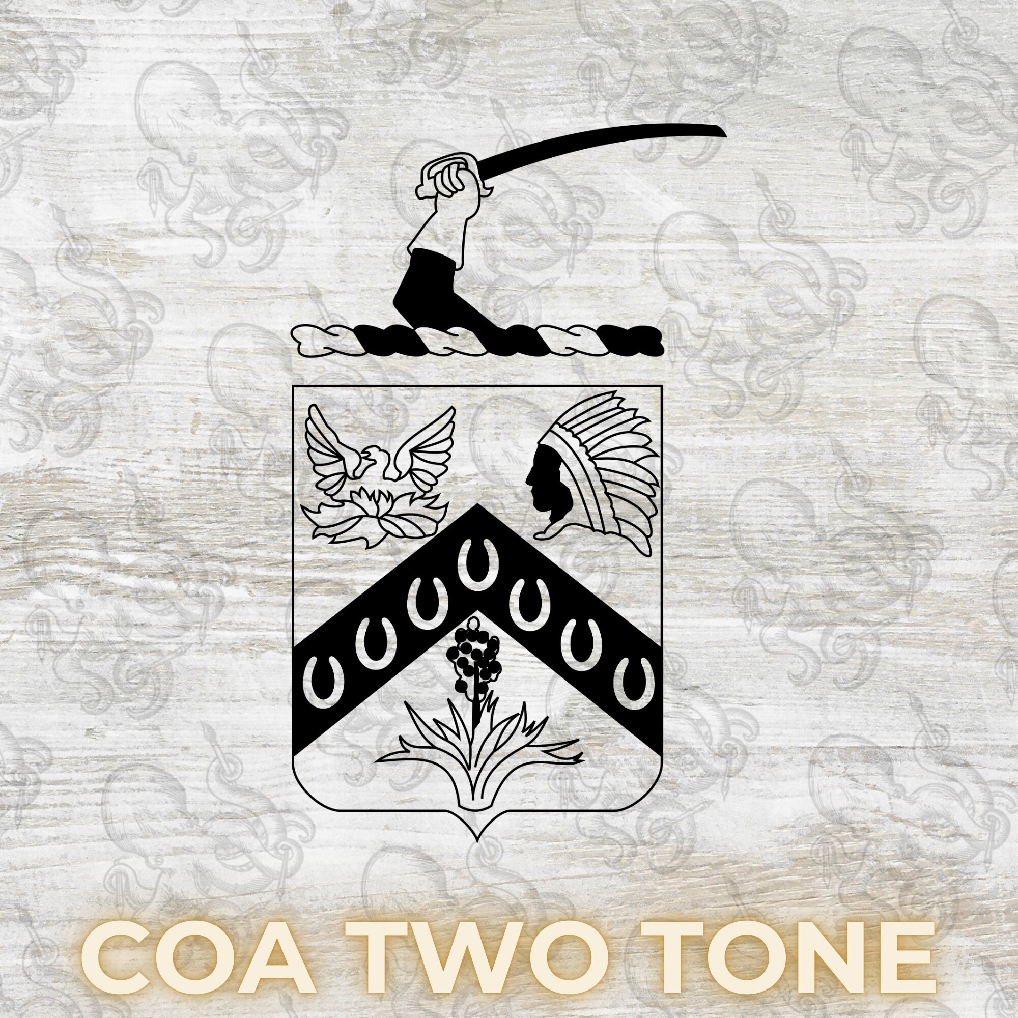 7th Cavalry Regiment DUI + Coat of Arms + Regimental Flag, Digital, SVG ...