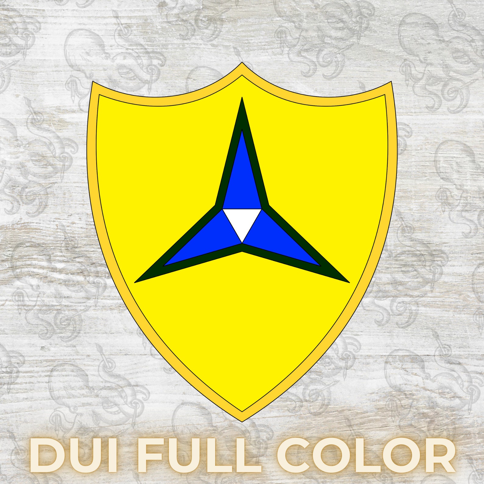 III Corps SSI + Distinguished Unit Insignia + Combat Service ...