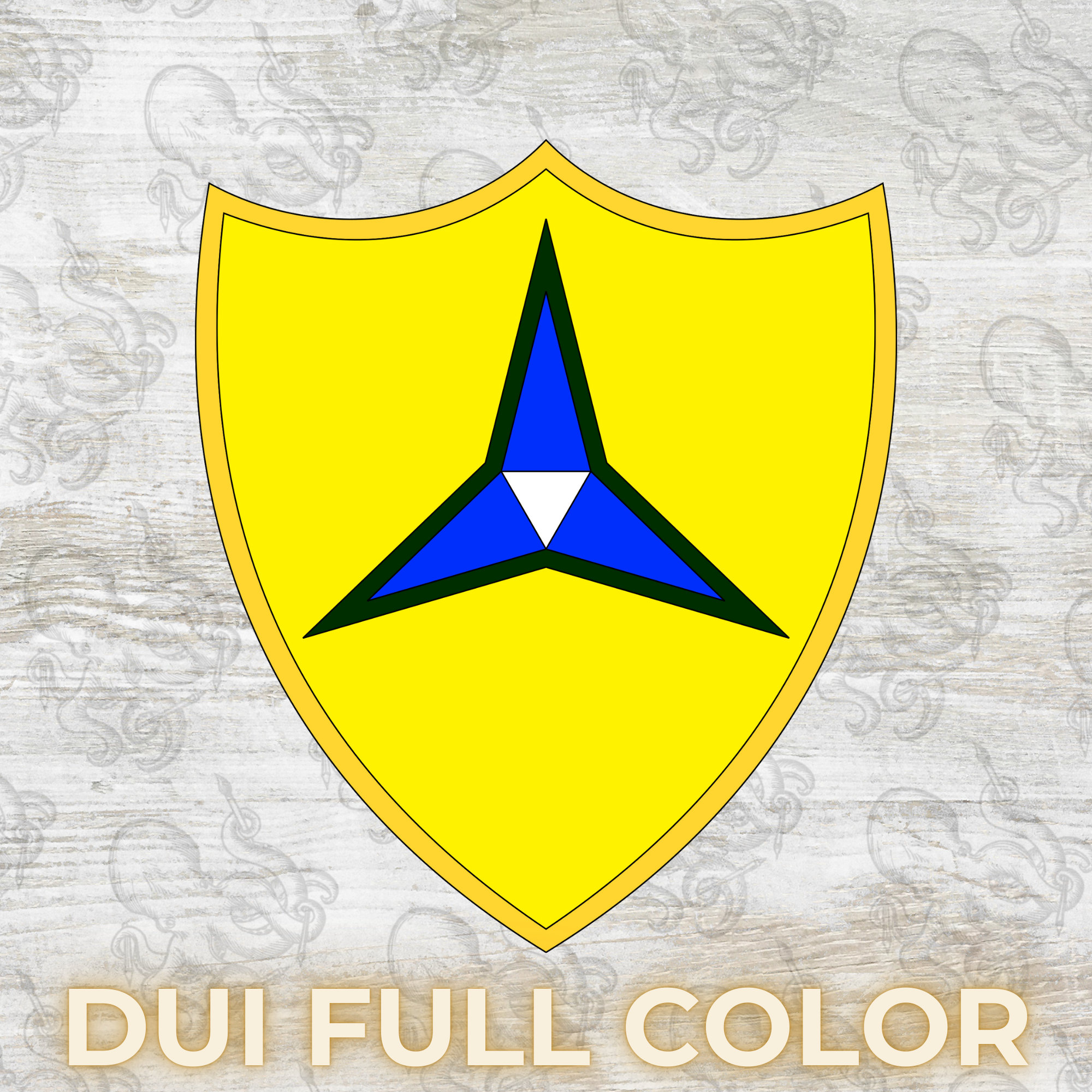 III Corps SSI + Distinguished Unit Insignia + Combat Service ...