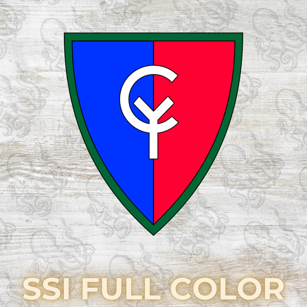 38th Infantry Division SSI + DUI, Digital, SVG - Etsy
