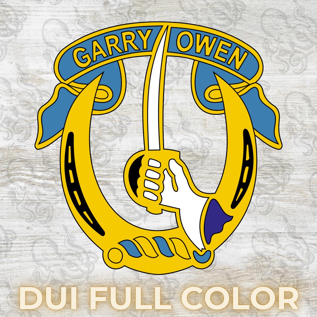 7th Cavalry Regiment DUI + Coat of Arms + Regimental Flag, Digital, SVG ...