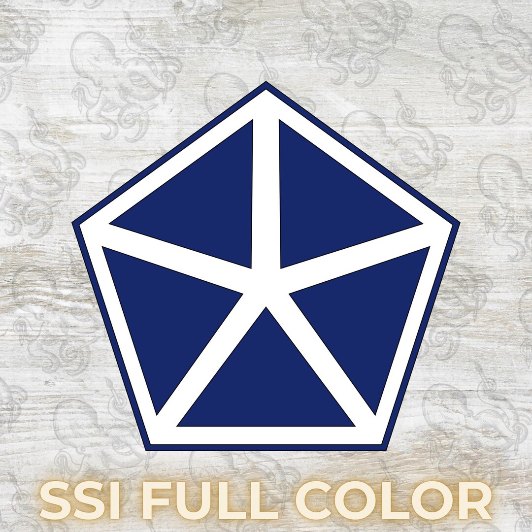 V Corps SSI + DUI, Digital, SVG - Etsy