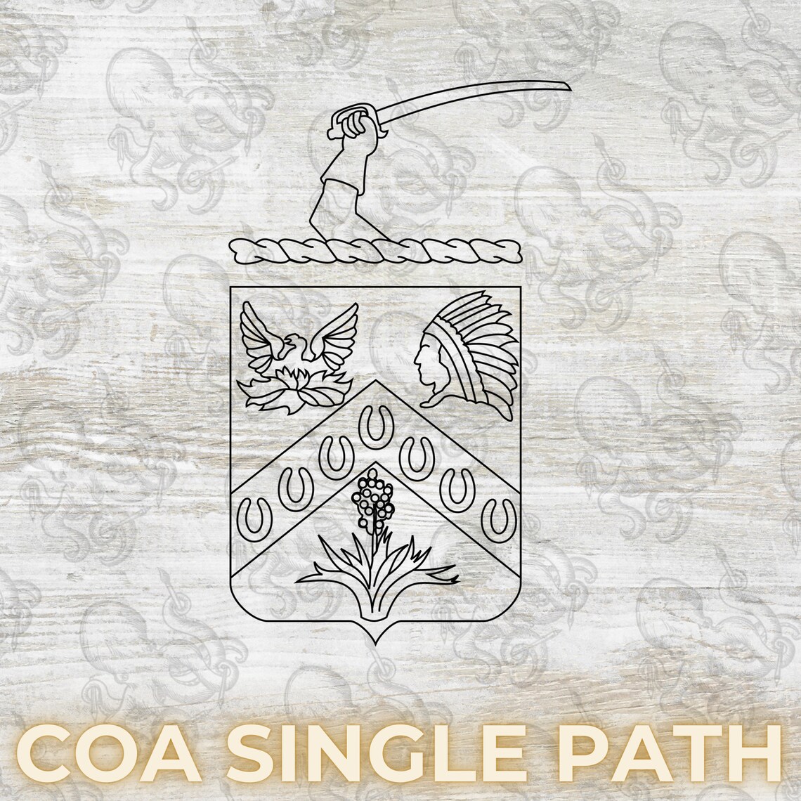 7th Cavalry Regiment DUI + Coat of Arms + Regimental Flag, Digital, SVG ...