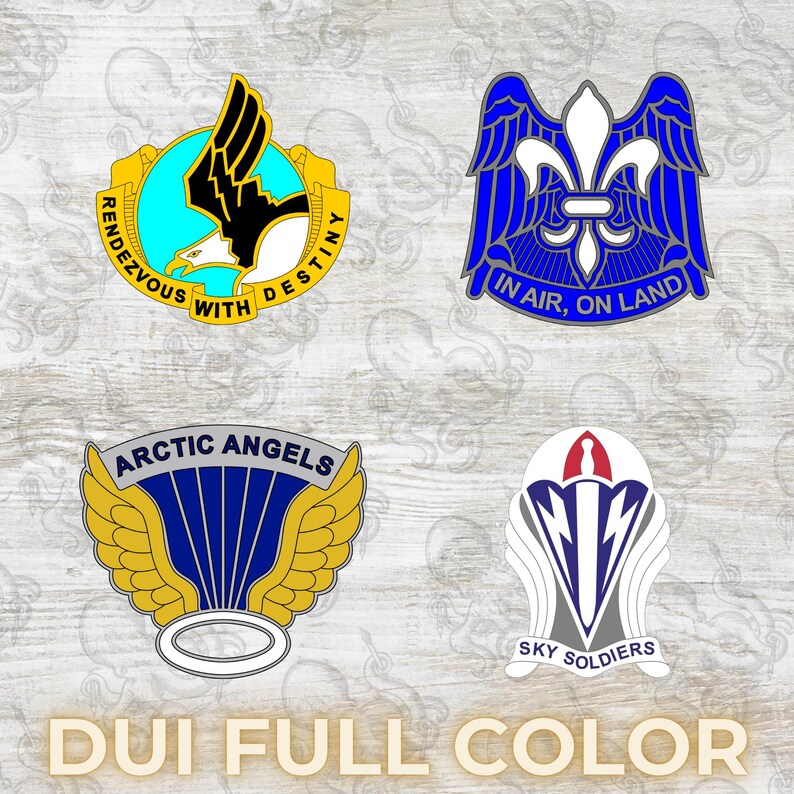 4 Army Active Airborne Units SVG & PNG Pack - Etsy