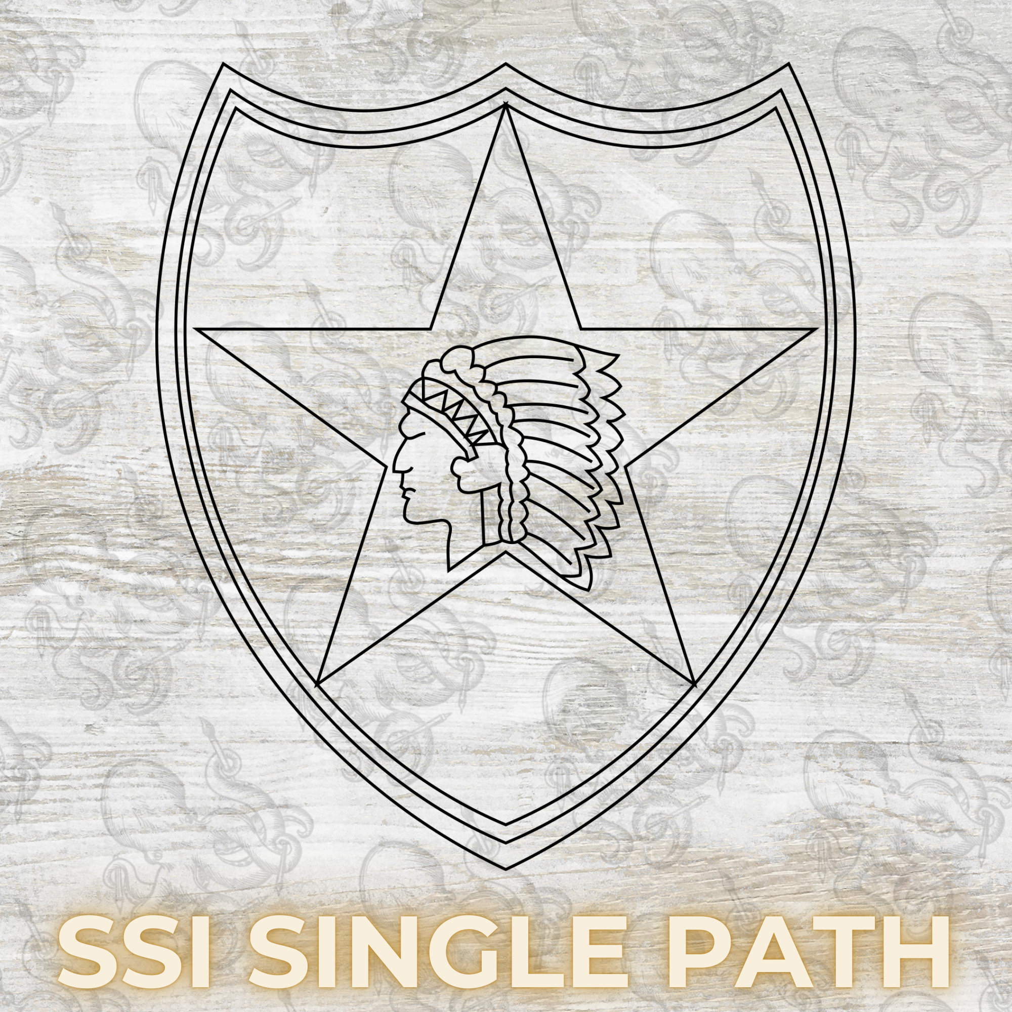 2nd Infantry Division SSI + DUI, Digital, SVG - Etsy