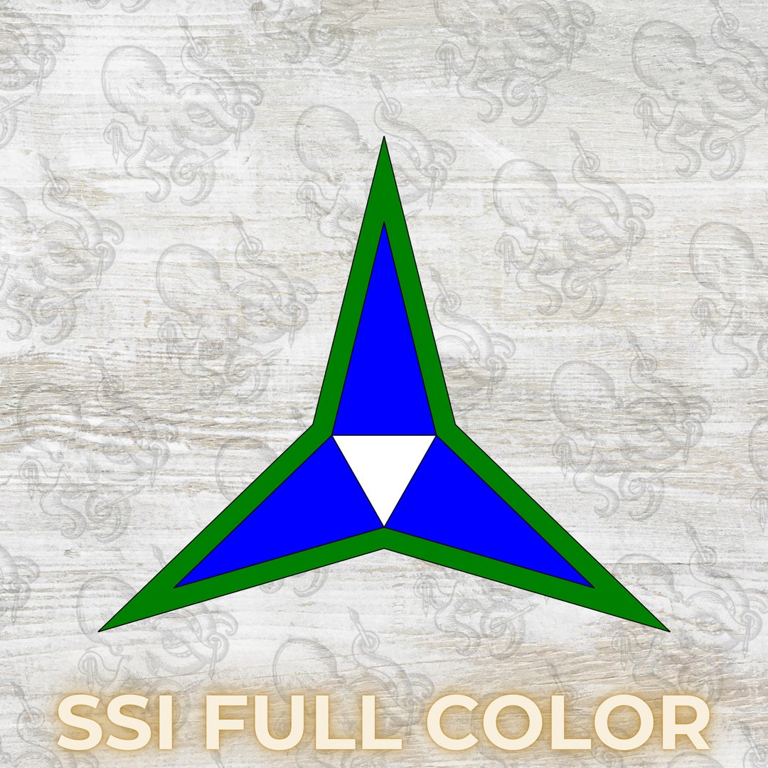 III Corps SSI + Distinguished Unit Insignia + Combat Service ...