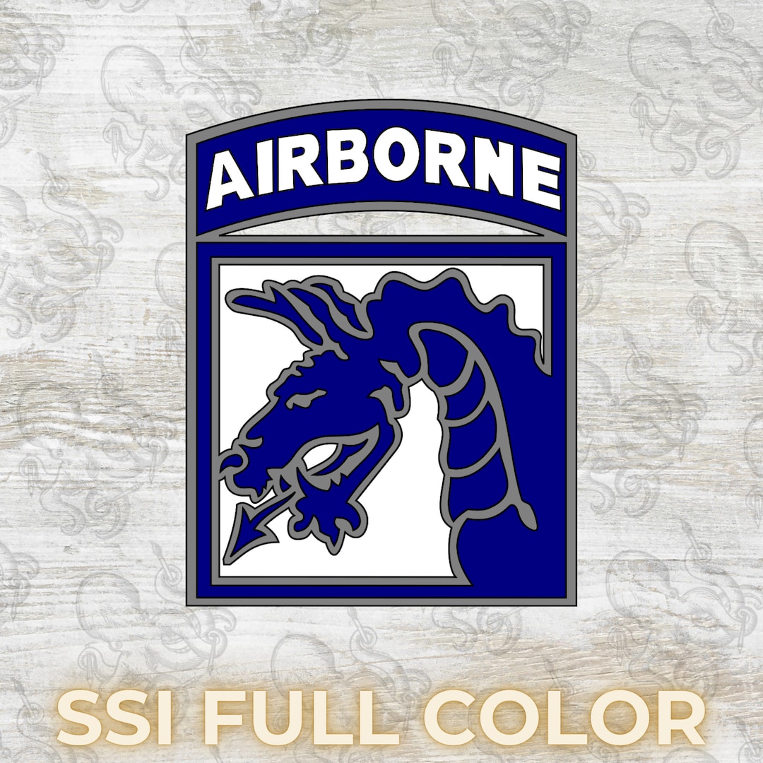 18th Airborne Corps SSI + DUI, Digital, SVG - Etsy