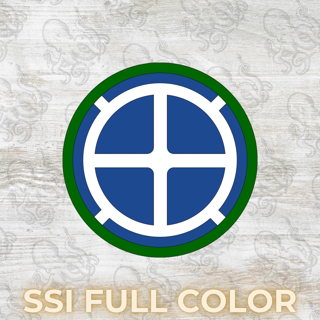 35th Infantry Division SSI + DUI + CSIB + Flag, Digital, Svg - Etsy