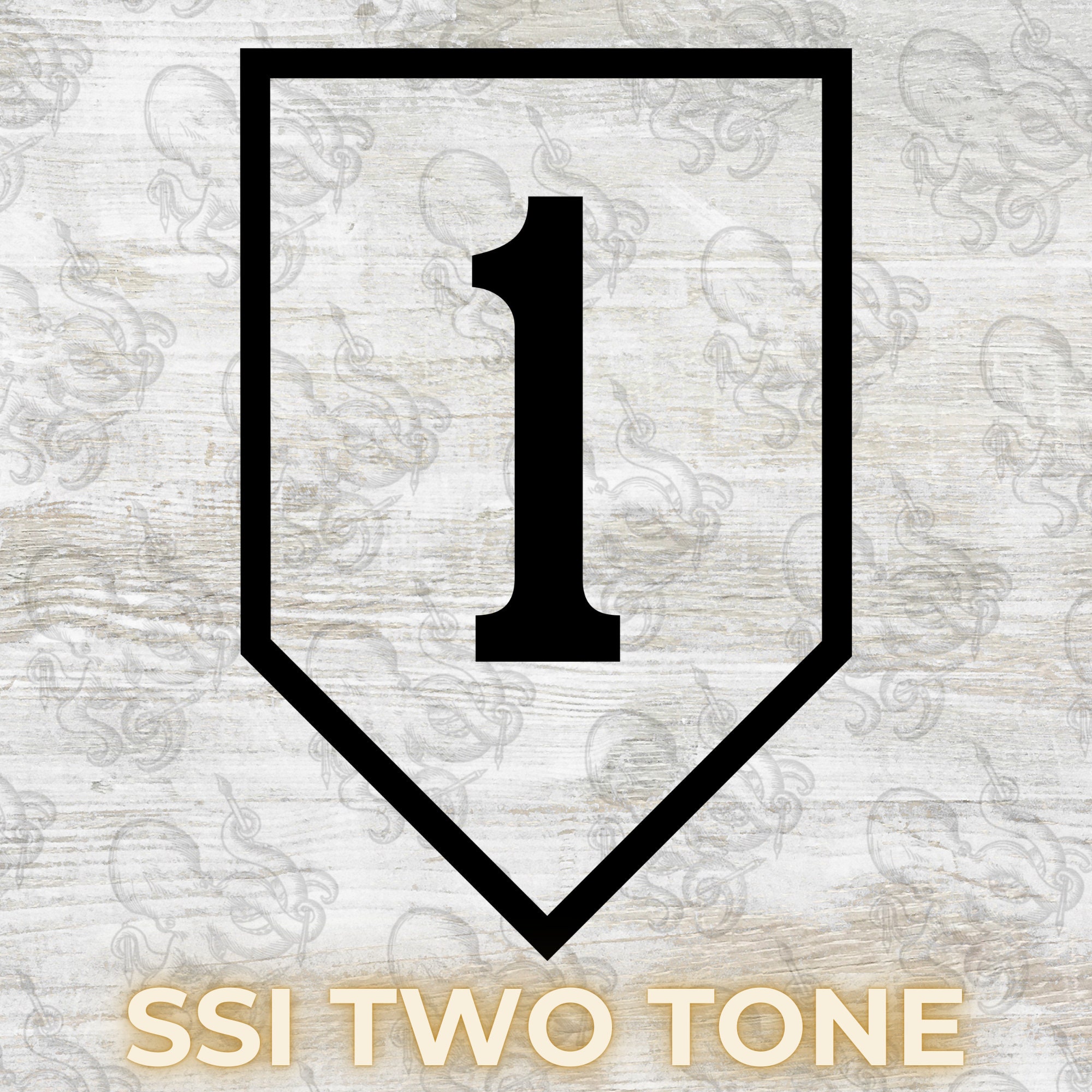 1st Infantry Division SSI + DUI, Digital, SVG - Etsy