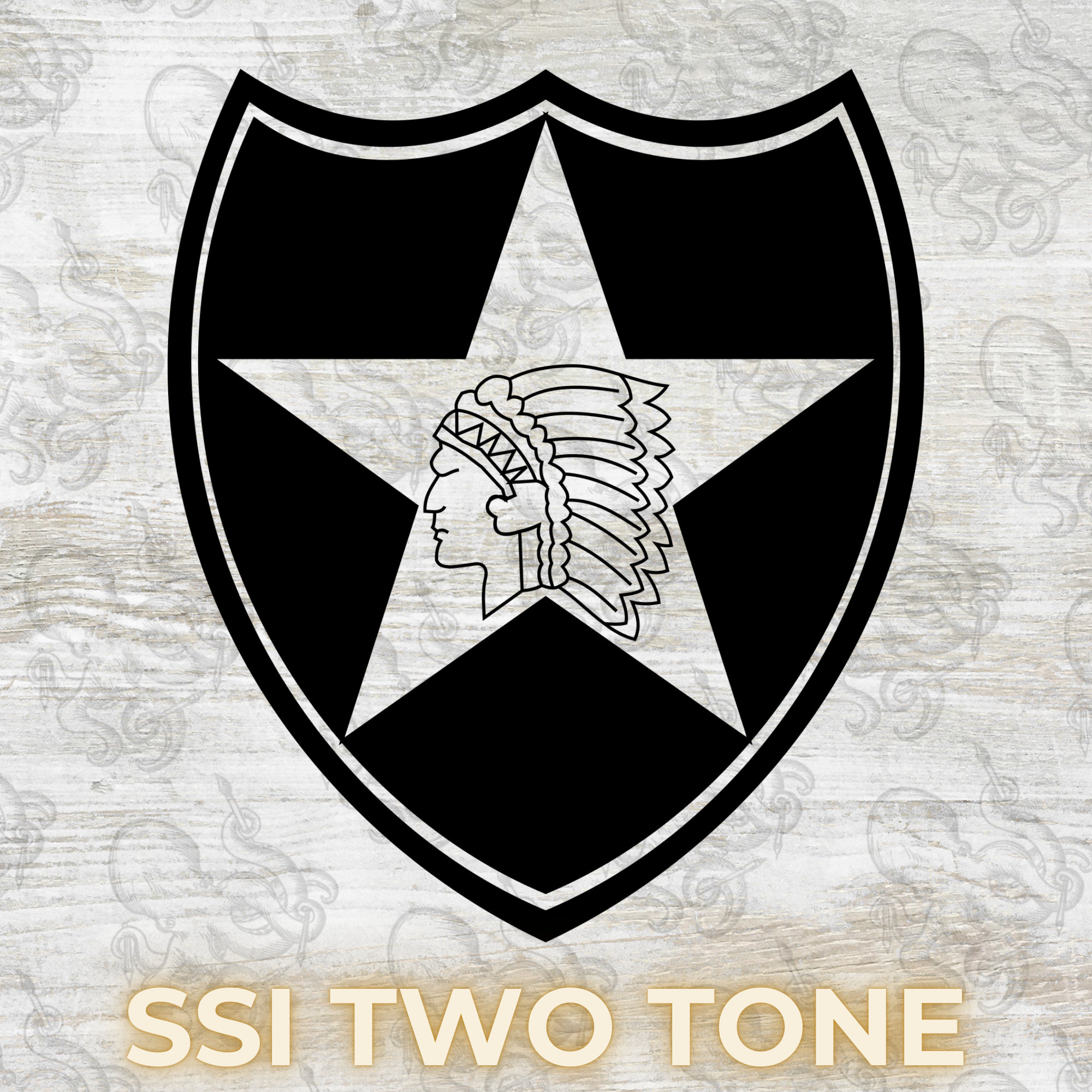 2nd Infantry Division SSI + DUI, Digital, SVG - Etsy