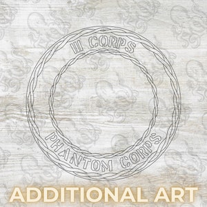 III Corps SSI + Distinguished Unit Insignia + Combat Service ...