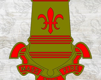 2nd Infantry Division SSI DUI Digital SVG - Etsy