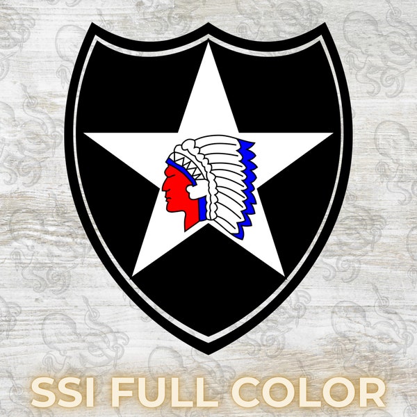 Second Infantry Division Svg - Etsy