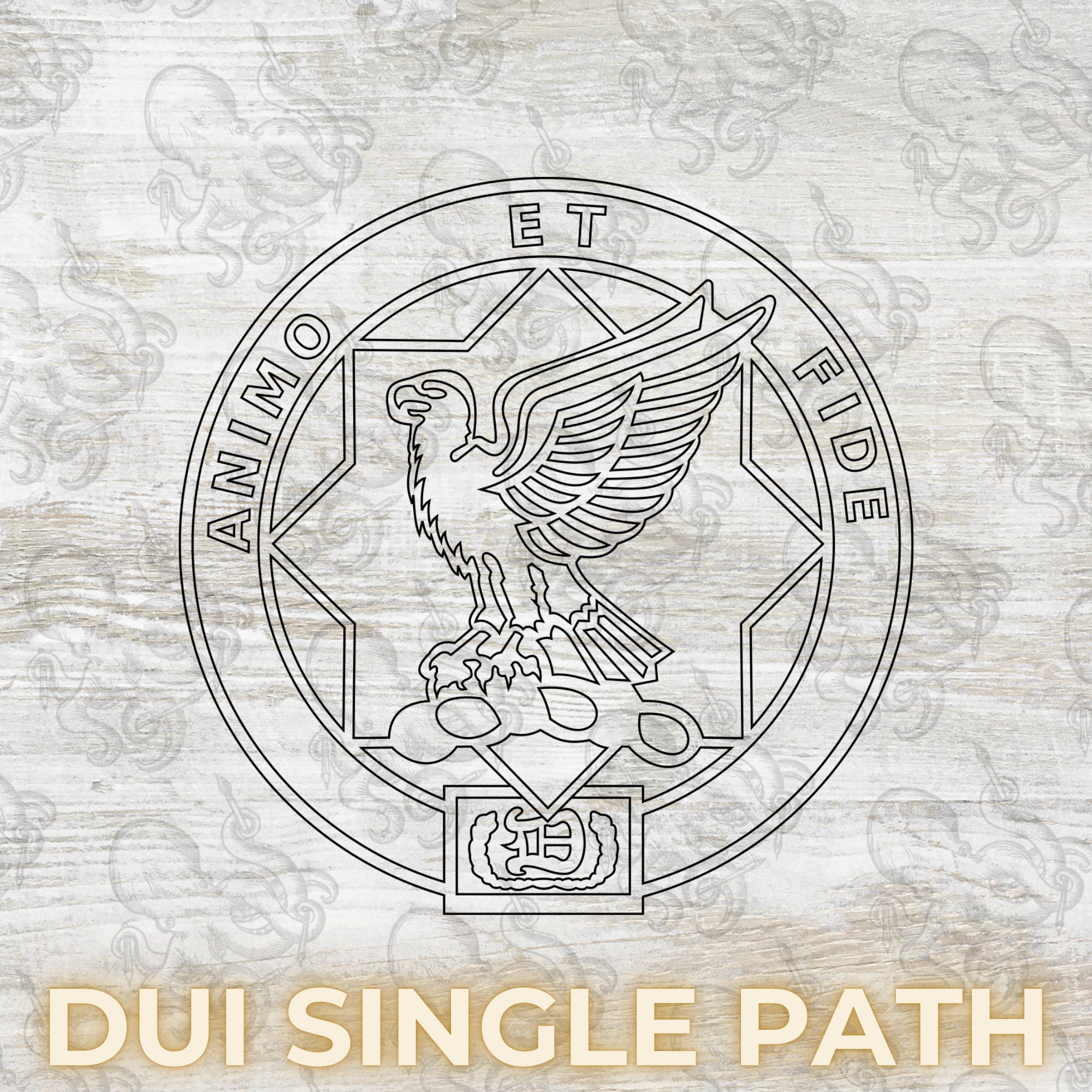 1st Cavalry Regiment DUI + COA , Digital, SVG - Etsy Canada