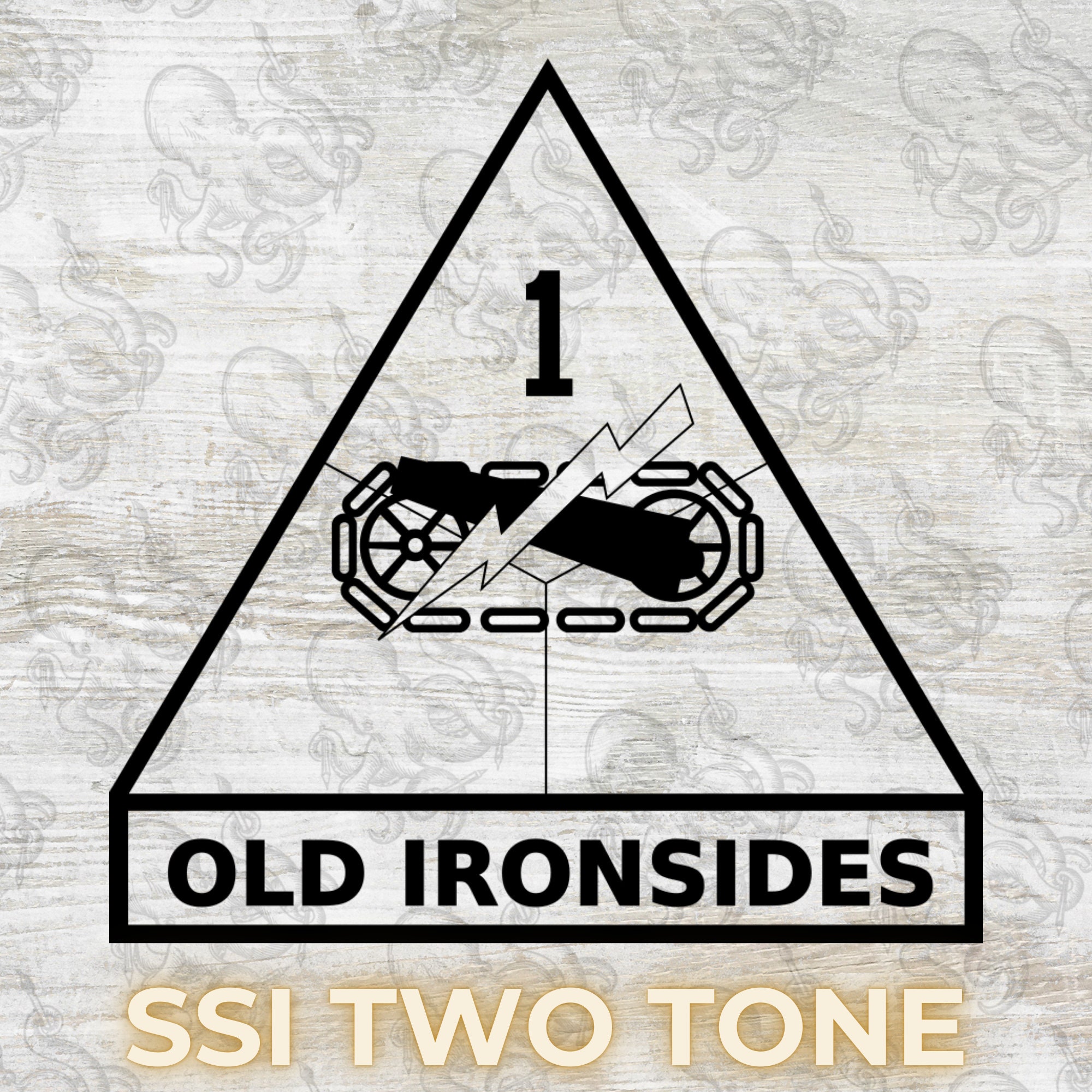 1st Armored Division SSI, Digital, SVG - Etsy