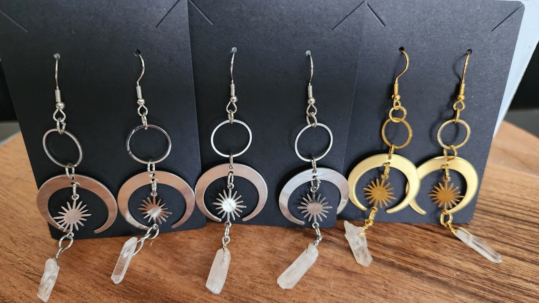 Clear Quartz, Sun and Moon, Crystal, Crystals, Crystal Lover, Crystal ...
