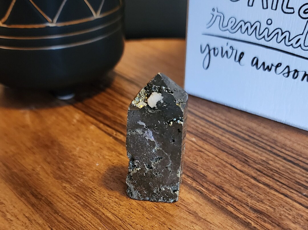 Pyrite Mini Tower, Tower, Pyrite, Crystal, Crystals, Metaphysical - Etsy