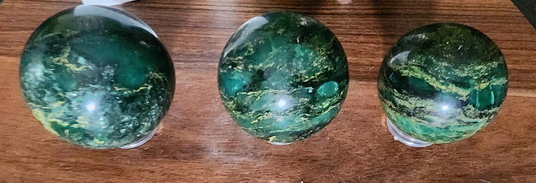 Brazilian Emerald Spheres, Spheres, Brazilian Emerald, Crystal Community, Crystal Life, Crystal ...