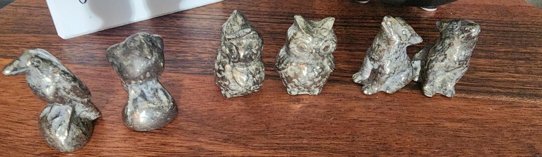 Pyrite, Ravens, Owls, Wolves, Animal Lovers, Pyrite Lovers, Crystal ...