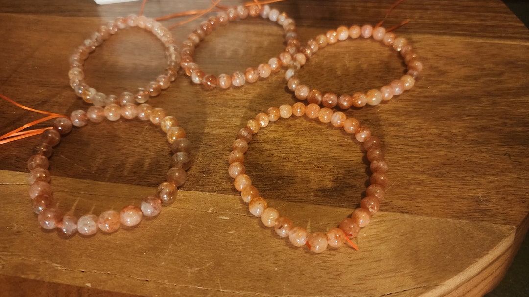 Golden Sunstone, Sunstone, Sunstone Lovers, Bracelets, Beaded Bracelets ...