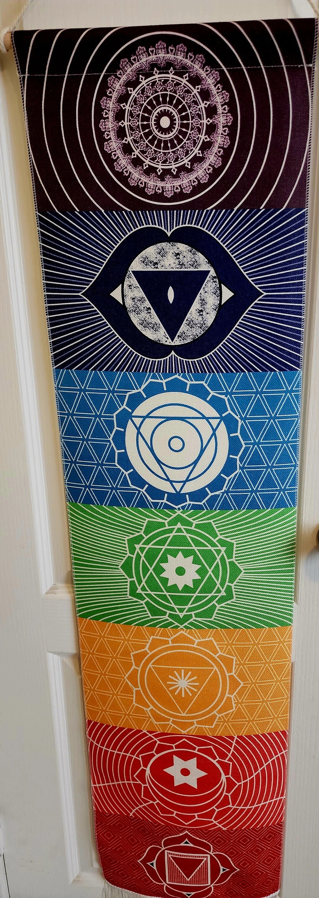Chakra Wall Hanging, Chakra, Chakras, Wall Art, Decor, Metaphysical ...