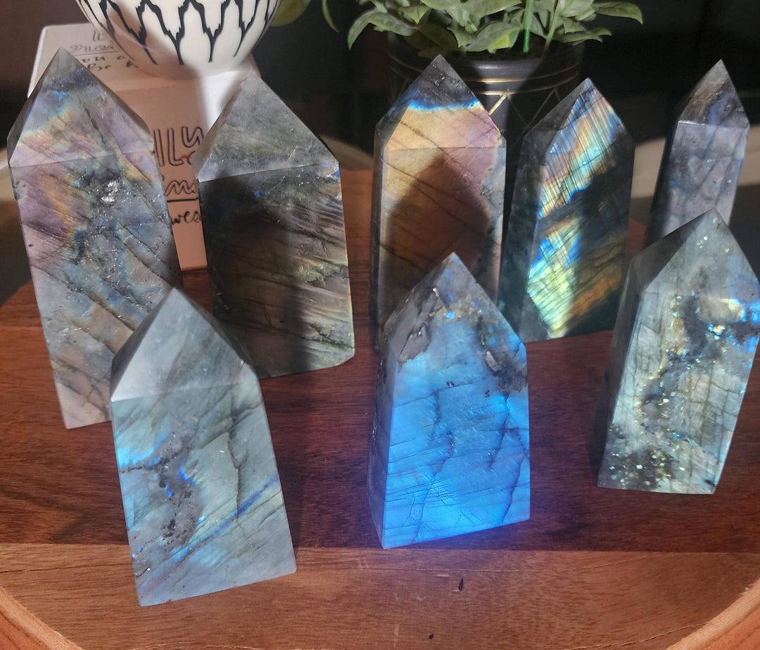 Labradorite Towers, Purple Flash, Sunset Flash, Gold Flash, Blueflash ...