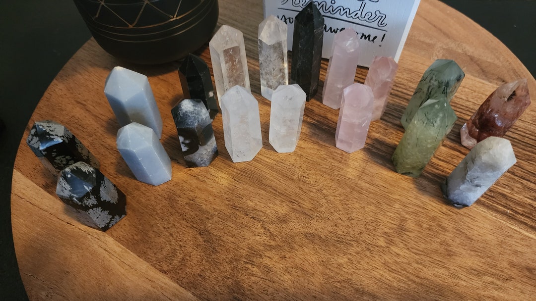 Mini Tower Sale Mini Towers Crystals Metaphysical Towers - Etsy