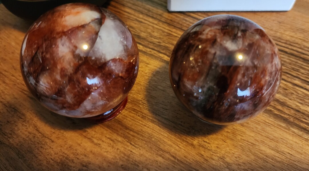 Fire Quartz Spheres, Flash, Quartz, Sphere, Crystal, Crystals ...