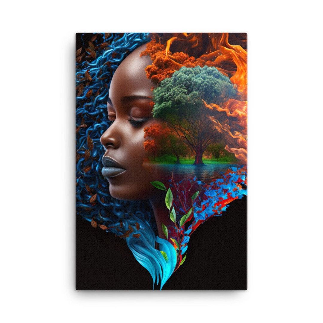 Mother Earth With Tree of Life - Etsy