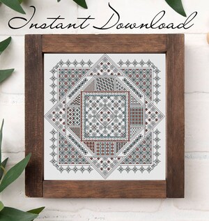 Magic Rings Blackwork Sampler Pattern - Etsy Canada